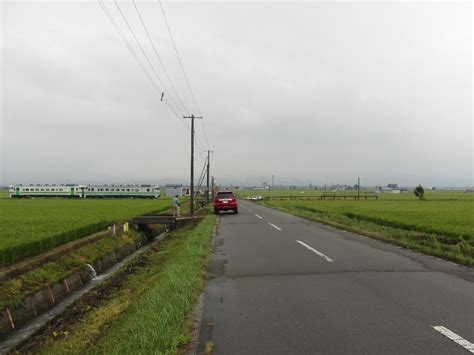 街道の行く先へ 下徳富南下徳富跡札沼線 廃止されて1年7ヶ月が経ち