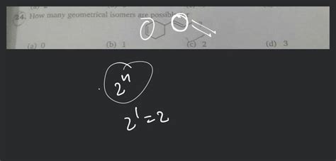 How Many Geometrical Isomers Are Possible For Clc1c Cl C1cl Filo
