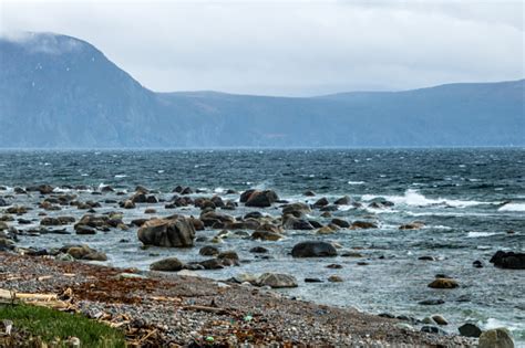 길가 Gros Morne 국립 공원 뉴펀들랜드 캐나다에서 바위 해안선 0명에 대한 스톡 사진 및 기타 이미지 0명 계곡