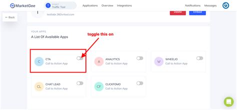 How To Activate And Setup Your Call To Action Widget Marketgee University