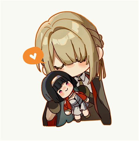 Astra Yao And Evelyn Chevalier Zenless Zone Zero Drawn By Zuo Daoxing Danbooru