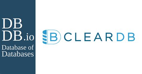 Cleardb Database Of Databases