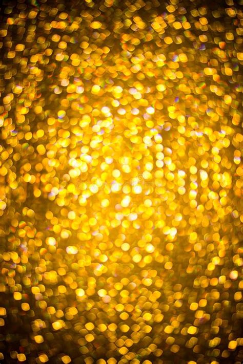 Abstract Bokeh Bright Color Blurred Background Bokeh Gold Background Golden Bokeh Golden