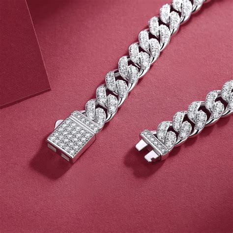 Pandora Cuban Link Bracelet Sterling Silver With Pavé Diamond Cukari