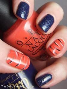 17 Clemson Toenails Ideas Nail Designs Nail Art Nails