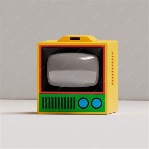 Free Photo 3d Rendering Of Tech Nostalgia
