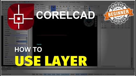 CorelCAD How To Layer Tutorial YouTube