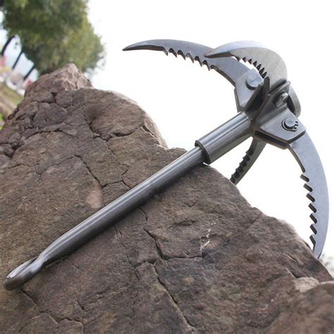 4 Claws Stainless Steel Grappling Hook Climbing Su Grandado