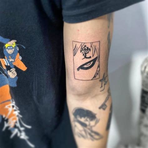 25 Gaara Tattoos For Naruto Fans In 2021 Gaara Tattoo Small Tattoos