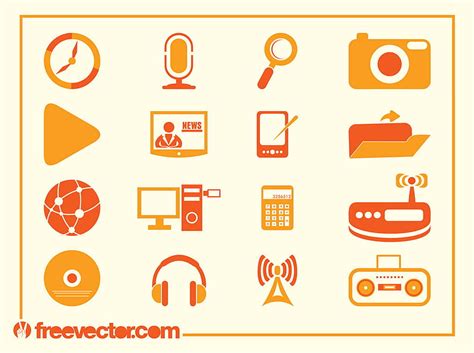 기술 벡터 아이콘 Ai Uidownload