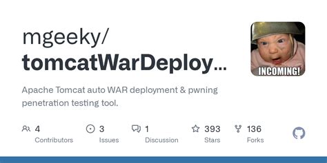 GitHub Mgeeky TomcatWarDeployer Apache Tomcat Auto WAR Deployment Pwning Penetration