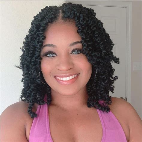 Buy The Bohobabe Crochet Passion Twist Hair Pretwisted 10 Inch Short Pre Looped Passion Twist