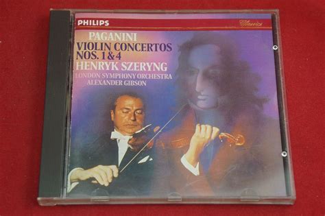 Philips 帕格尼尼第一四号小提琴协奏曲 谢林 古典发烧CD唱片 古典LPCD唱片行 音响贵族网