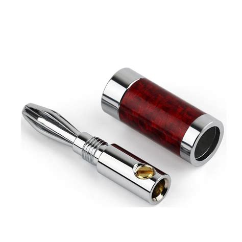 80mm Banana Plug Connectors Male Audio Adapter Fo Grandado