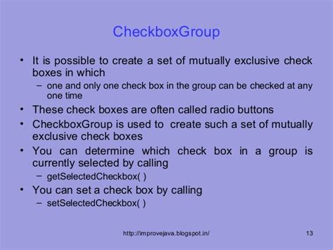 Checkbox And Checkbox Group