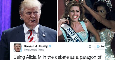 Donald Trump S Tweets Bring Up Alicia Machado Sex Tape ATTN