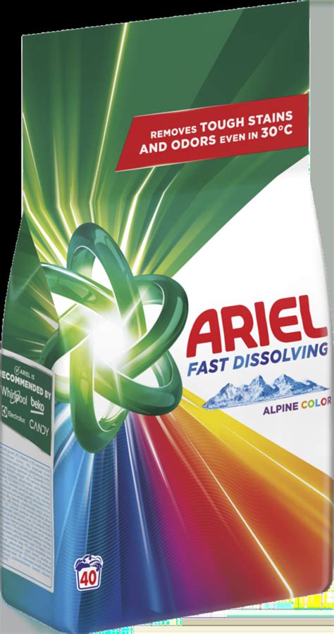 Ariel Fast Dissolving Proszek Do Prania Tkanin Kolorowych Kg Drogeria Rossmann Pl