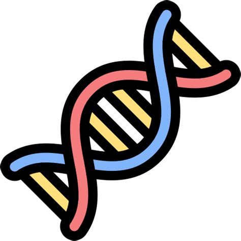 Gene Dna Mutation Structure Deoxyribonucleic Acid Biology Icon