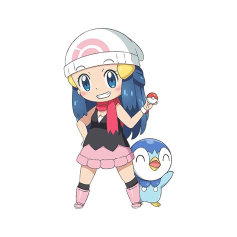 Dawn And Piplup Pokemon And More Drawn By Scarletsky Danbooru