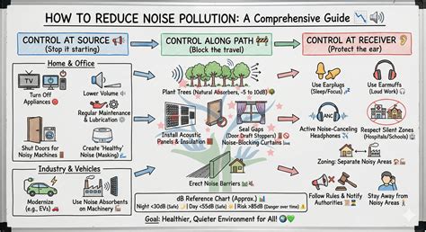 Noise Pollution Prevention Drawing