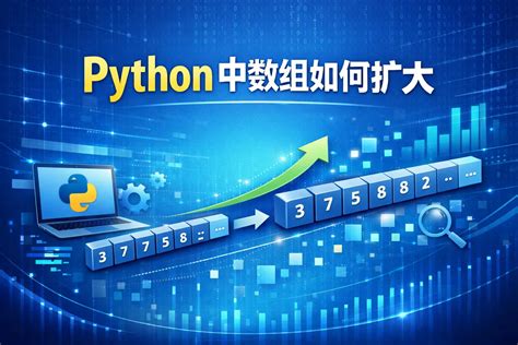 Python中数组如何扩大 Python中数组如何扩大