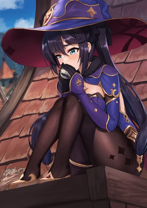 Ayulayulneri92 Garter Genshinimpact Monagenshinimpact Pantyhose Witch Oo6xoo