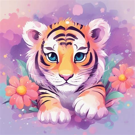 75000 Cute Tiger Art Pictures