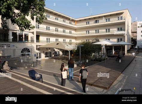 A Renovated Building Built In The Bauhaus Architecture Style Located In