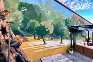 Crea Impactantes Texturas En Murales Con Estas Técnicas De Pintura