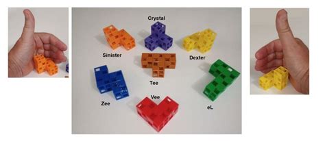 The Seven Pieces Of The Soma Cube And Our Names For Them Out Of The