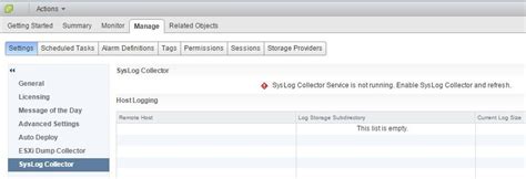 Vcsa Migration Syslog And Dump Collector Rvmware