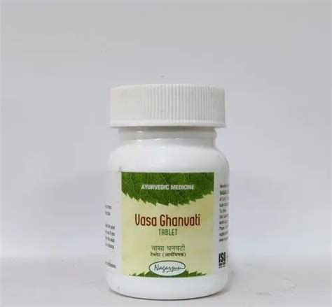 Nagarjun Vasa Ghanvati Tablets For Wet Cough And Dry Cough Problems