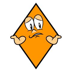 Free Troubled Octagon Cartoon Character Clipart Charatoon