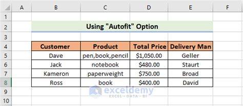 How To Space Rows Evenly In Excel Methods Exceldemy