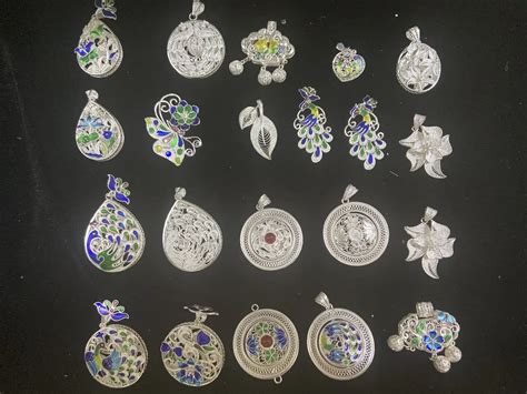 S999 Pure Real Silver Chinese Supplier Miao Ethnic Silver Jewelry