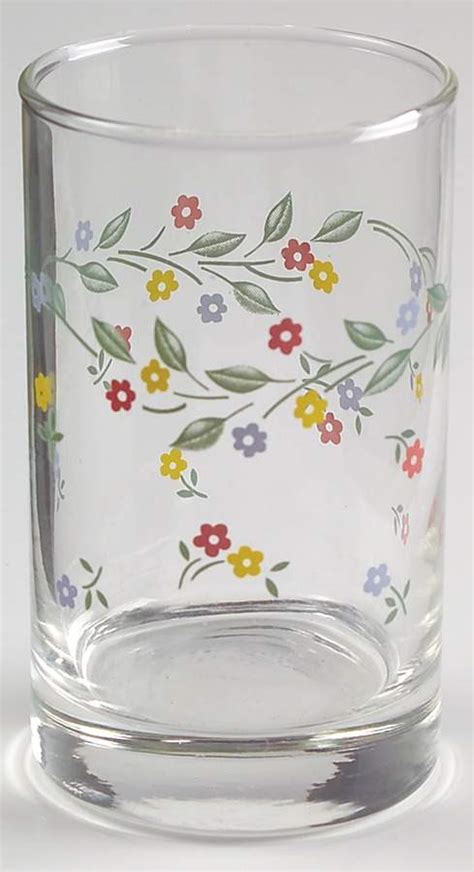 English Meadow Corelle 6 Oz Glassware Juice By Corning Replacements