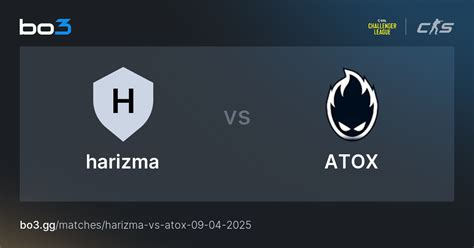 Harizma Vs ATOX Live CS2 Match At ESL Challenger League Season 49 Asia