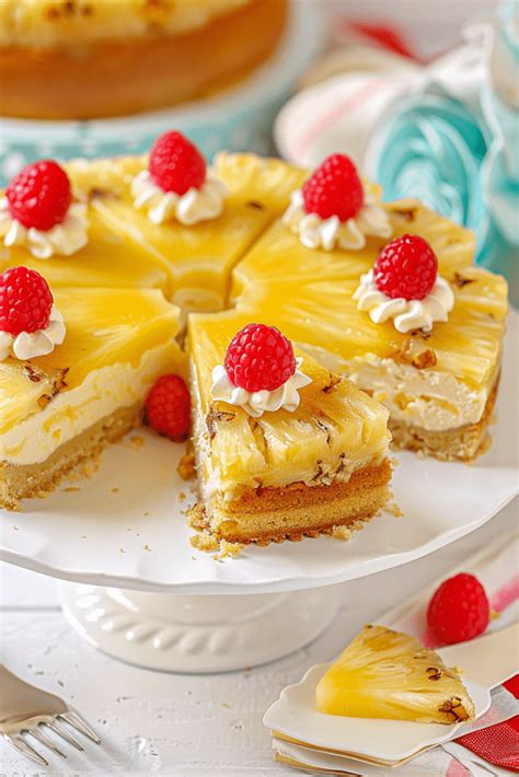 Pineapple Upside Down Cheesecake Recipe A Decadent Twist