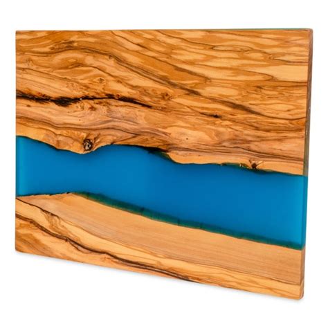 Wood Resin Cutting Board Etsy Wood Resin Cutting Board Etsy