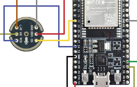 פיתוח Esp32 Inmp441 I2s Microphone רובוטרוניקס מפתחת מעגלים
