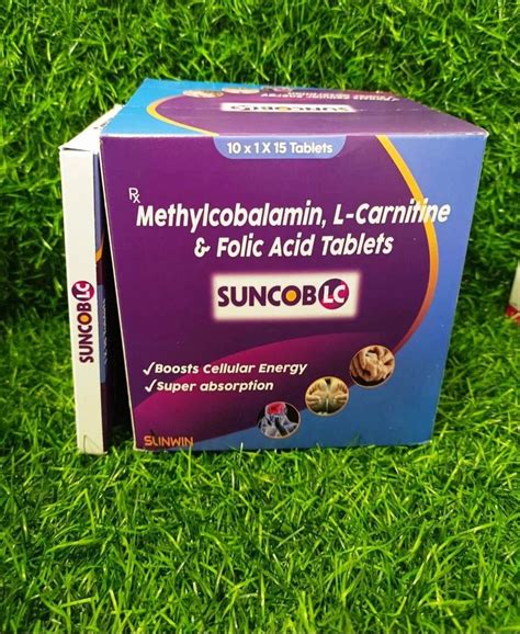 L Carnitine Methylcobalamine Folic Acid Tablets 1500 Mg At ₹ 2490