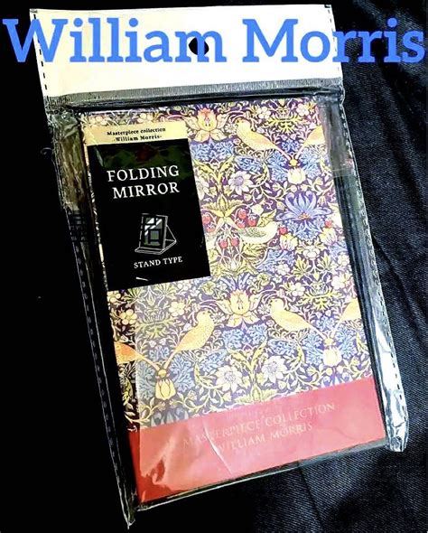 【新品】ウィリアムモリス セリア 苺泥棒 折り畳みミラー鏡 フォルディングミラー メルカリ