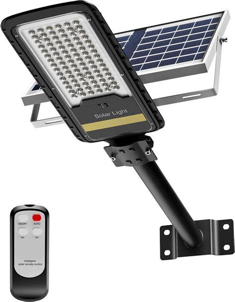 Illuminazione 80W Lampioni Da Giardino Esterno Con Pannello Solare