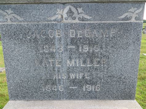 Katherine “kate” Miller Decamp 1846 1916 Find A Grave Memorial