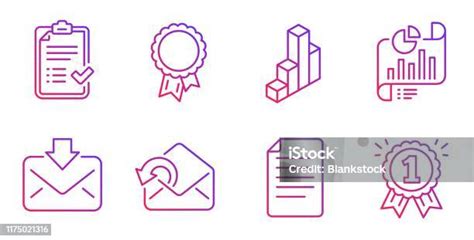 3d 圖表郵件和檔圖示設置成功已批准的核對表和傳入郵件標誌向量向量圖形及更多互聯網圖片 互聯網 信息圖形 圓形統計圖 Istock