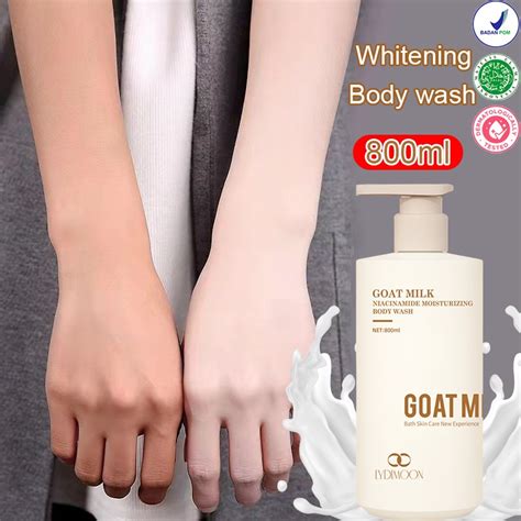 Jual Body Wash Pemutih Badan Permanen Shower Gel Sabun Pemutih Badan