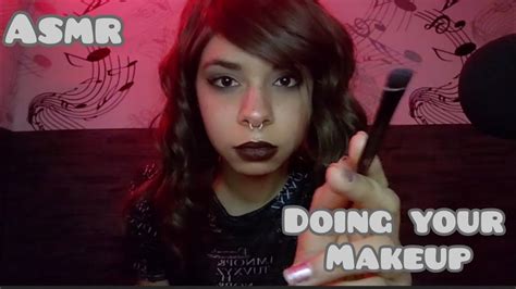 Asmr Goth Girl Doing Your Makeup 🖤 Youtube