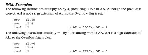 Need Help Understanding Imul Instruction R Asm