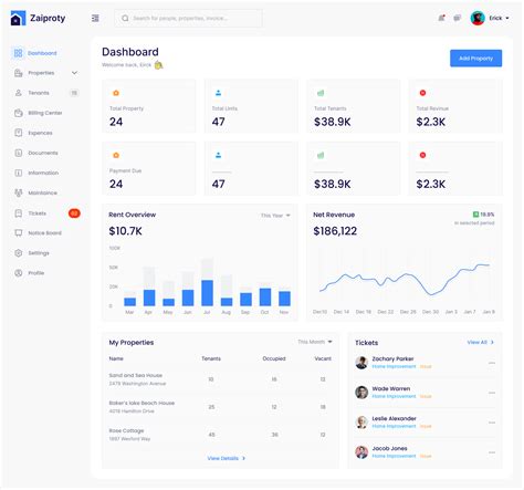 Zaiproty Property Management Laravel Script By Zainiktheme Codecanyon