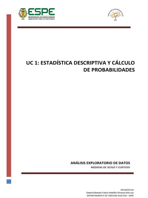 Clase Nro 03 Estadística 501 Medidas De Sesgo Y Curtosis Descargar
